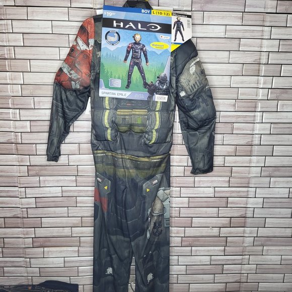 Disguise | Costumes | New Boys Halo Costume Size Large 12 Spartan Emile ...
